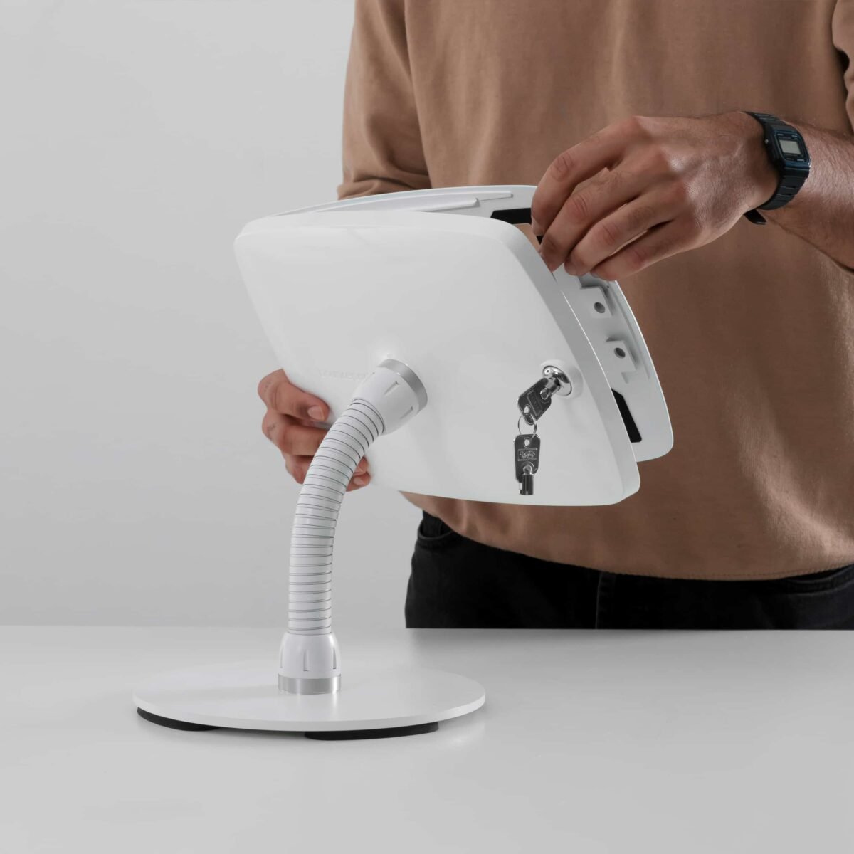 Buy BouncePad Counter Flex Tablet & iPad Desktop Kiosk Stand With ...