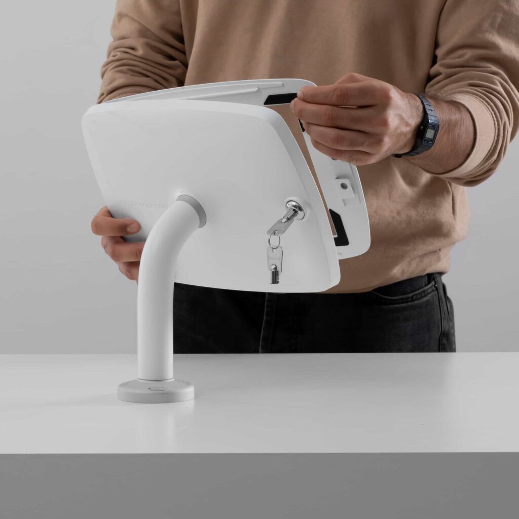 Buy BouncePad Static Swivel Tablet & iPad Desktop Kiosk Stand Online